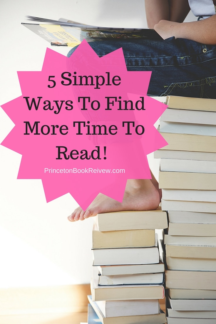 5 Simple Ways To Find More Time To Read!