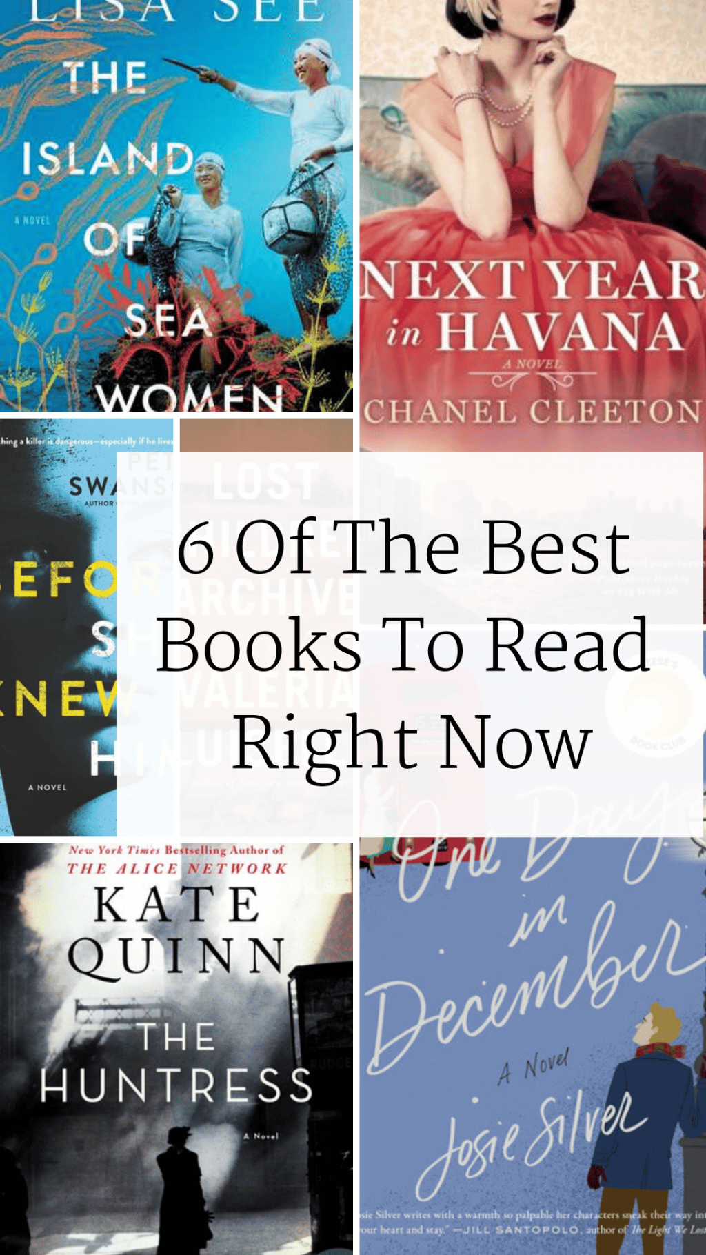 6 Of The Best Books To Read Right Now!