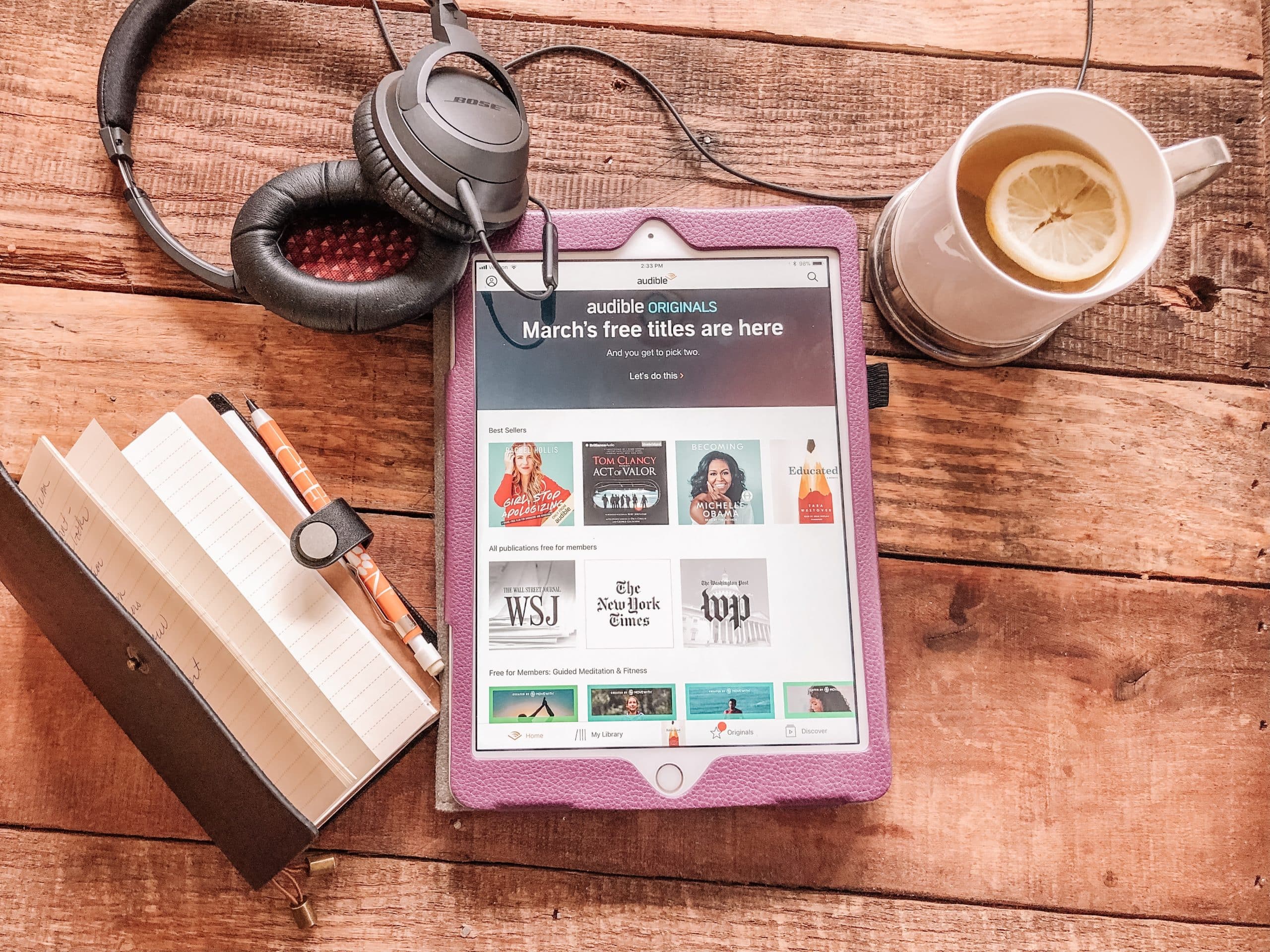 How To Use The Audible App For the Best Listening Experience!