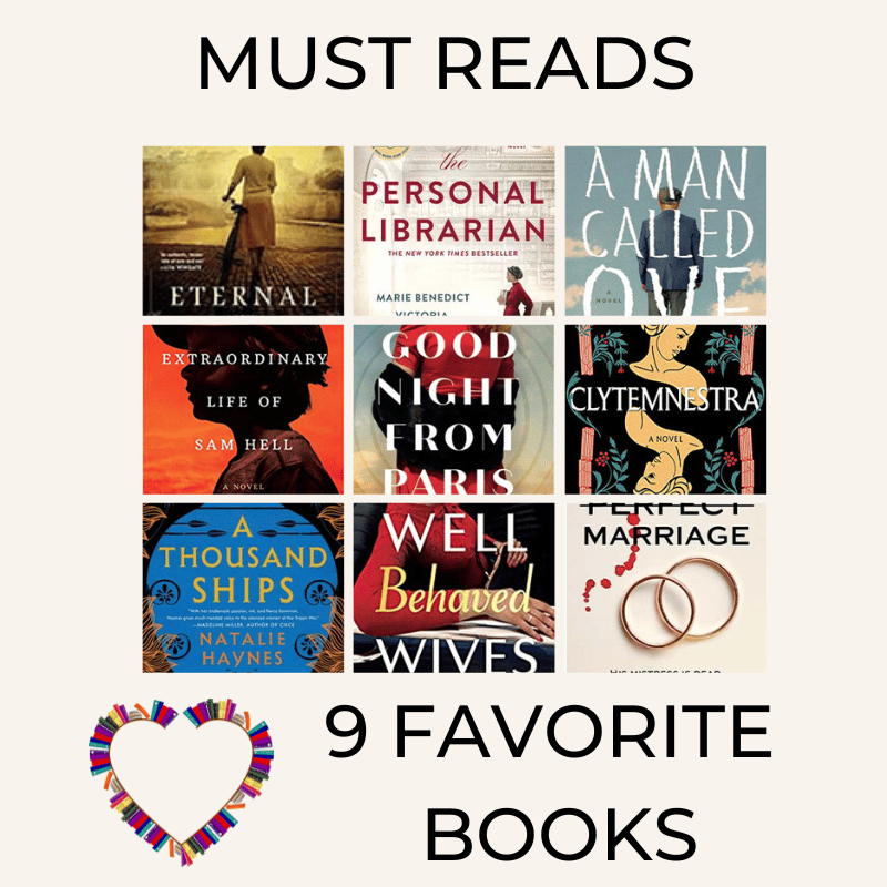 9 FAVORITE BOOKS (Must Reads)
