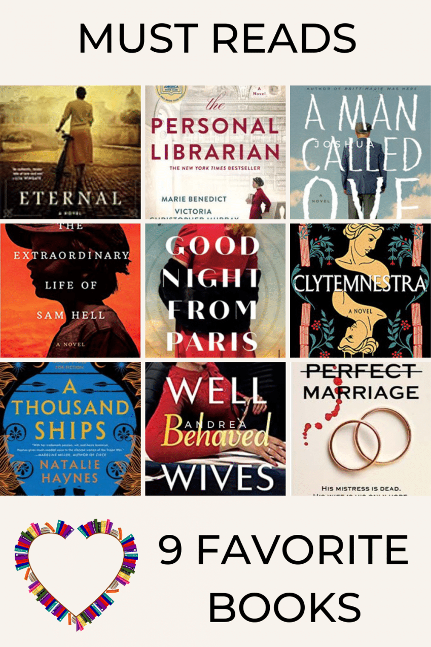 9 FAVORITE BOOKS (Must Reads)