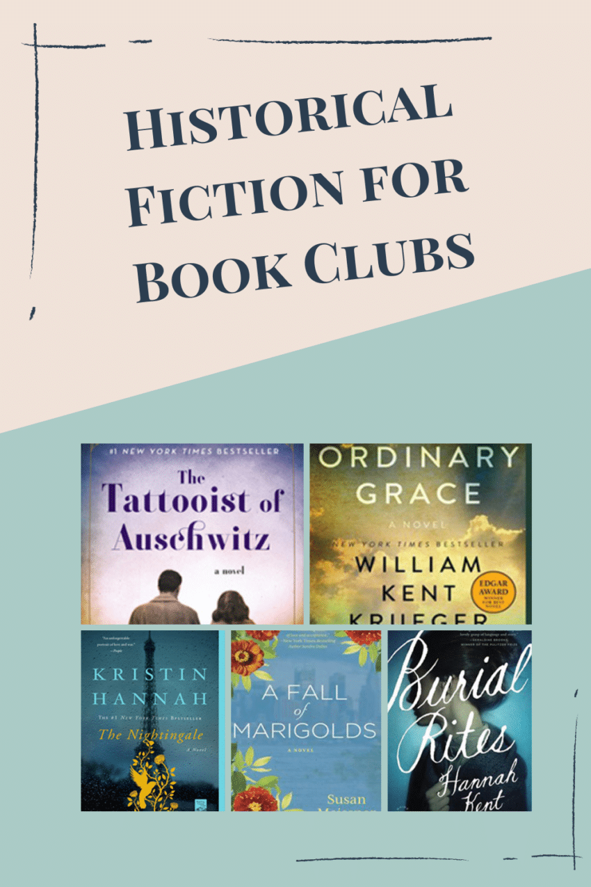 5 Page Turning Historical Fiction Book Club Picks