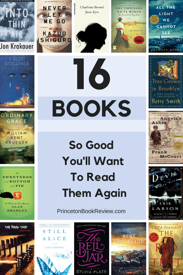 16 Books So Good - You'll Want To Read Them Again